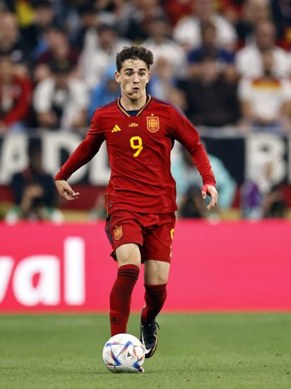 Pablo Gavi Spain During Fifa World Editorial Stock Photo - Stock Image ...