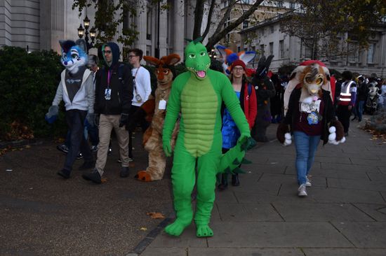 Furries On Streets London Editorial Stock Photo - Stock Image ...