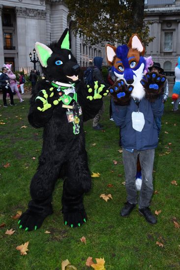 Furries On Streets London Editorial Stock Photo - Stock Image ...