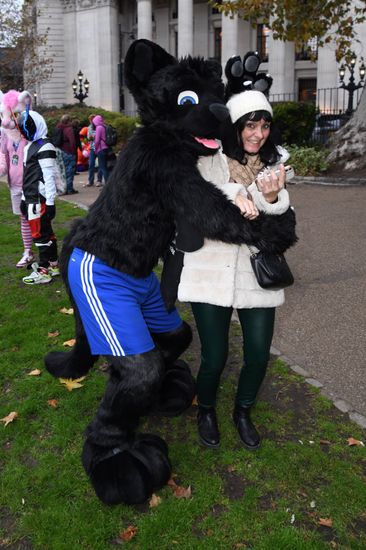 Furries On Streets London Editorial Stock Photo - Stock Image ...