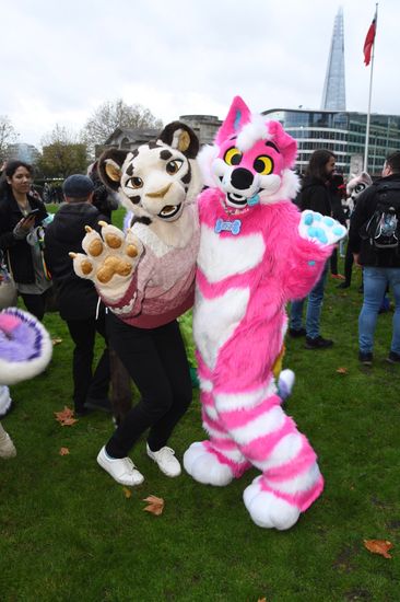 Furries On Streets London Editorial Stock Photo - Stock Image ...