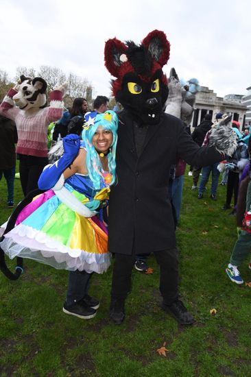 Furries On Streets London Editorial Stock Photo - Stock Image ...