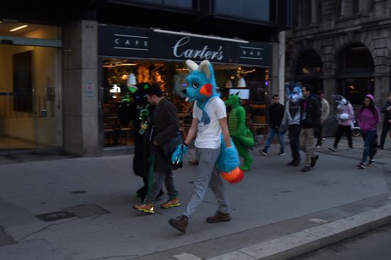 Furries On Streets London Editorial Stock Photo - Stock Image ...