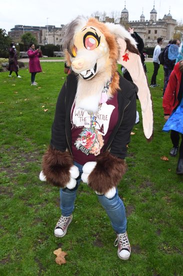 Furries On Streets London Editorial Stock Photo - Stock Image ...