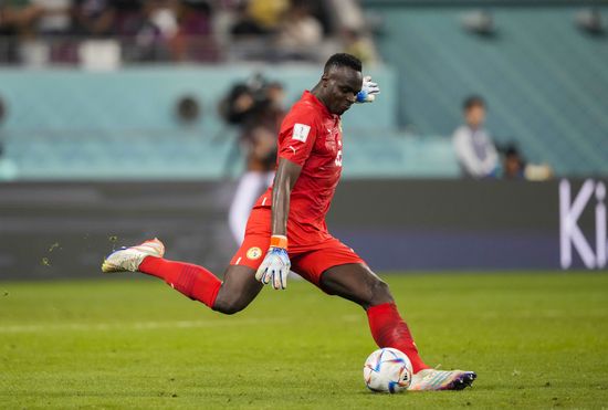 Goalkeeper Edouard Mendy Senegal Editorial Stock Photo - Stock Image ...