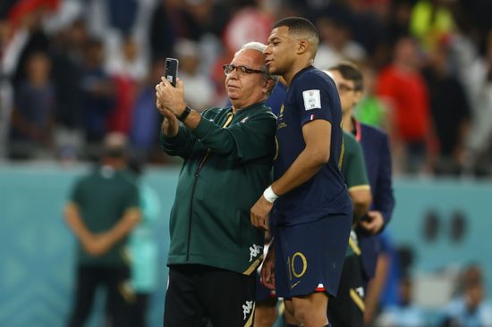 Kylian Mbappe France Poses Selfie Official Editorial Stock Photo ...