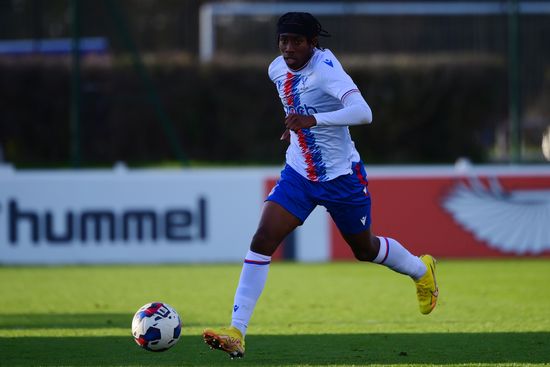Kaden Rodney Crystal Palace U21s During Editorial Stock Photo - Stock ...