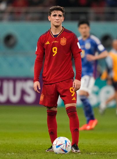Gavi Spain Looks Dejected Editorial Stock Photo - Stock Image ...