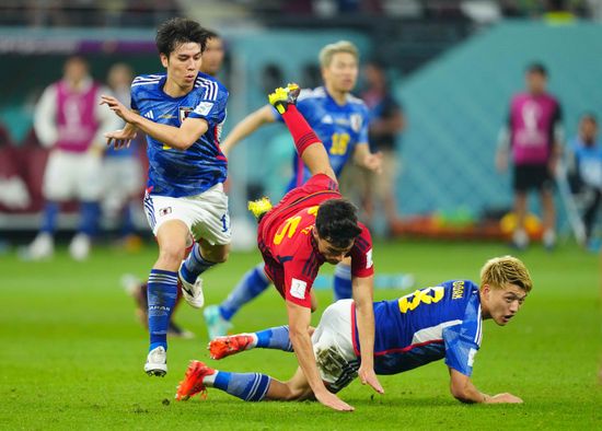Rodri Spain Fouled By Ritsu Doan Editorial Stock Photo - Stock Image ...