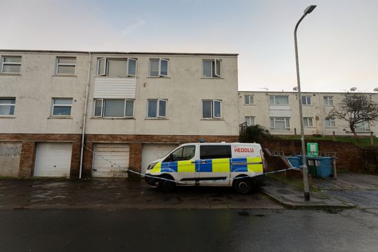 Police Outside House Where Bodies Two Editorial Stock Photo - Stock ...