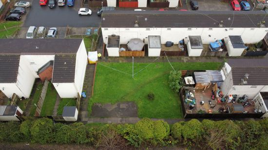 Aerial Rear View Wild Mill Area Editorial Stock Photo - Stock Image ...