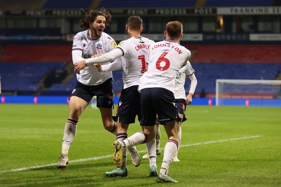 Dion Charles Bolton Wanderers Celebrates Scoring Editorial Stock Photo ...