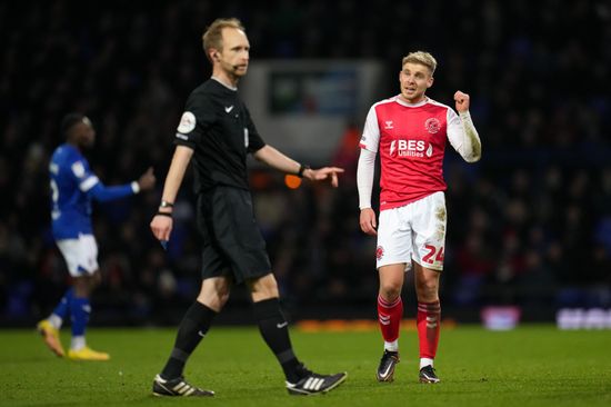 Daniel Batty Fleetwood Town 24 Editorial Stock Photo - Stock Image ...