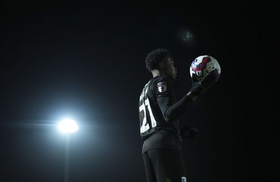 Tyrell Warren Afc Barrow Takes Throw Editorial Stock Photo - Stock ...