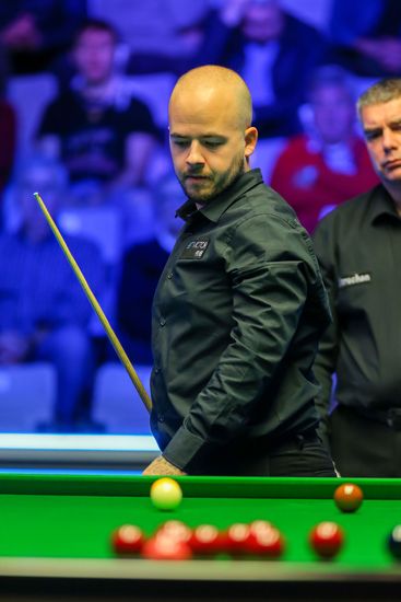 Luca Brecel During Their Scottish Open Editorial Stock Photo - Stock ...