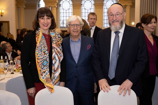 Labour Mp Rachel Reeves Chief Rabbi Editorial Stock Photo - Stock Image ...