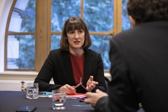 Labour Mp Rachel Reeves Interview Jewish Editorial Stock Photo - Stock ...