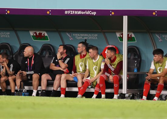 Gareth Bale Wales On Subs Bench Editorial Stock Photo - Stock Image ...