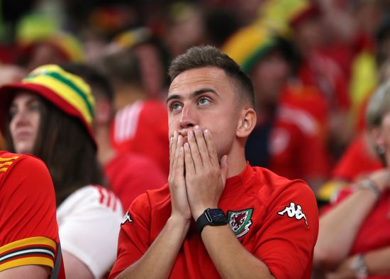 Wales Fan Shock After Marcus Rashford Editorial Stock Photo - Stock ...
