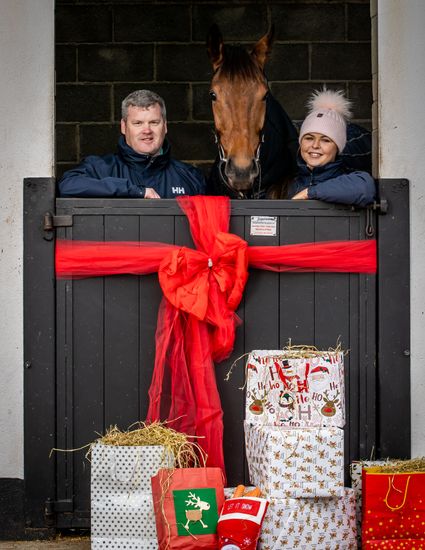 Trainer Gordon Elliott Groom Rachel Egan Editorial Stock Photo - Stock ...