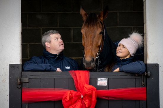 Trainer Gordon Elliott Groom Rachel Egan Editorial Stock Photo - Stock ...