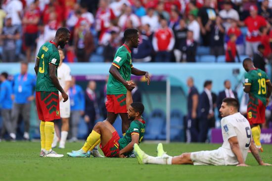 Cameroon Team Group Cmr Football Soccer Editorial Stock Photo - Stock ...