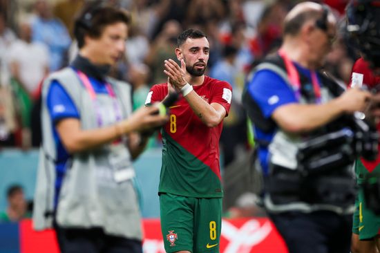 Bruno Fernandes Celebrate After Fifa World Editorial Stock Photo ...