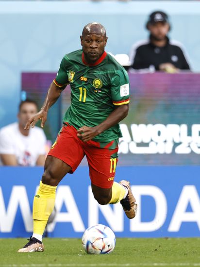 Christian Bassogog Cameroon During Fifa World Editorial Stock Photo ...