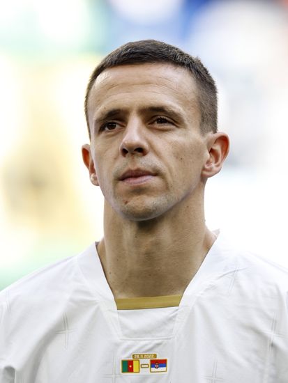 Nemanja Maksimovic Serbia During Fifa World Editorial Stock Photo ...