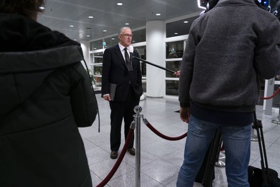 Mayor Ahmed Aboutaleb Rotterdam Arrives Before Editorial Stock Photo ...