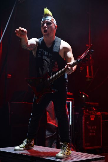 Dan Jacobs Atreyu Performs During Trinity Editorial Stock Photo - Stock ...