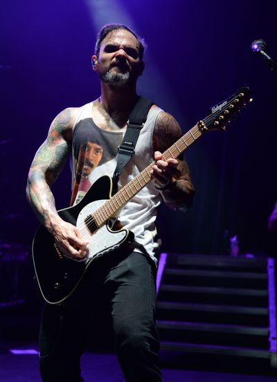 Travis Miguel Atreyu Performs During Trinity Editorial Stock Photo ...
