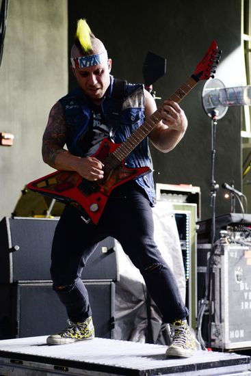 Dan Jacobs Atreyu Performs During Trinity Editorial Stock Photo - Stock ...