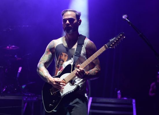Marc Porter Mcknight Atreyu Performs During Editorial Stock Photo ...