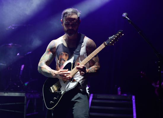 Marc Porter Mcknight Atreyu Performs During Editorial Stock Photo ...