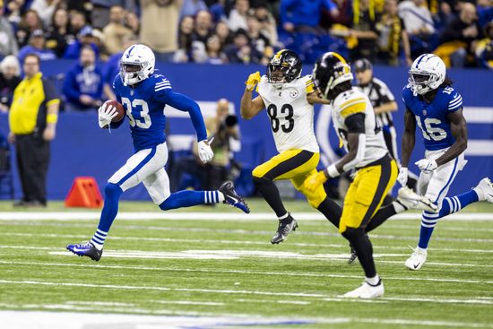 Indianapolis Colts Cornerback Dallis Flowers 33 Editorial Stock Photo ...