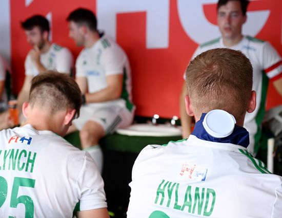 Ireland Vs Pakistan Irelands Sam Hyland Editorial Stock Photo - Stock ...