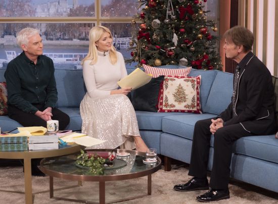 Phillip Schofield Holly Willoughby Sir Cliff Editorial Stock Photo ...