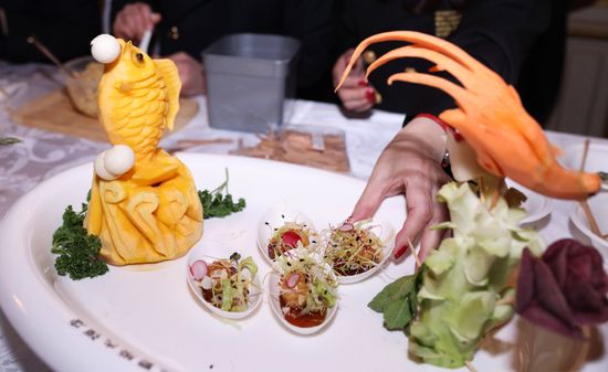 Chinese Snack Dishes Presented Unveiling Ceremony Editorial Stock Photo ...