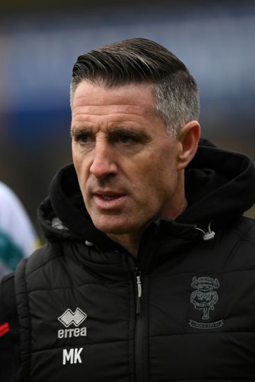 Mark Kennedy Manager Lincoln City Editorial Stock Photo - Stock Image ...