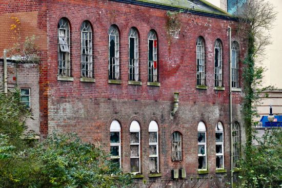 Old Abandoned Gas Works Building That Editorial Stock Photo - Stock ...