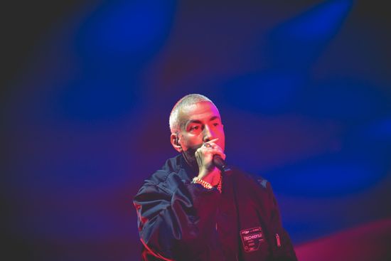 Italian Rapper Luche Performs Live Palapartenope Editorial Stock Photo ...