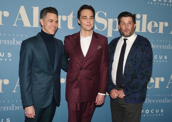 Todd Spiewak Michael Showalter Jim Parsons Editorial Stock Photo ...