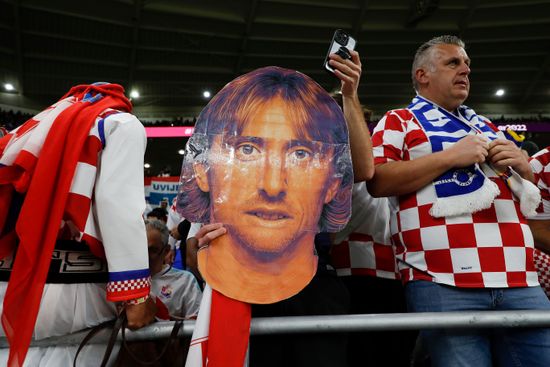Cardboard Cutout Luka Modric Croatia Ahmed Editorial Stock Photo ...