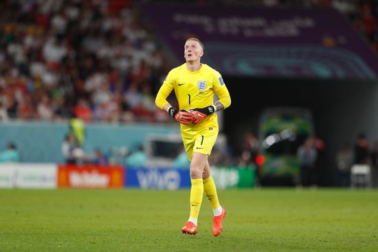 Jordan Pickford Eng Football Soccer Fifa Editorial Stock Photo - Stock ...