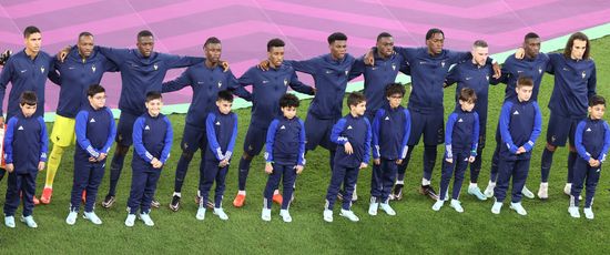 Team France Lines During Fifa World Editorial Stock Photo - Stock Image ...