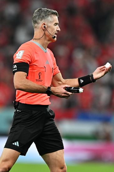 Referee Matthew Conger During Fifa World Editorial Stock Photo - Stock ...