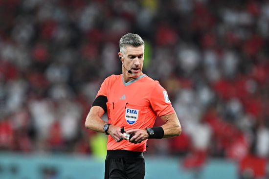 Referee Matthew Conger During Fifa World Editorial Stock Photo - Stock ...
