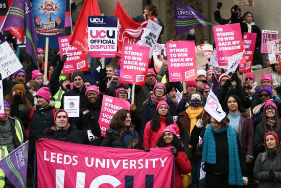 University College Union Ucu Members Take Editorial Stock Photo - Stock ...