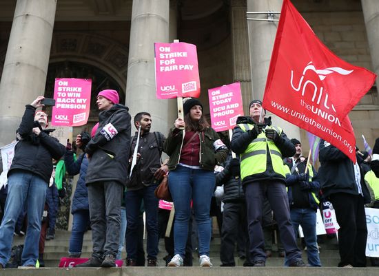 University College Union Ucu Members Take Editorial Stock Photo - Stock ...